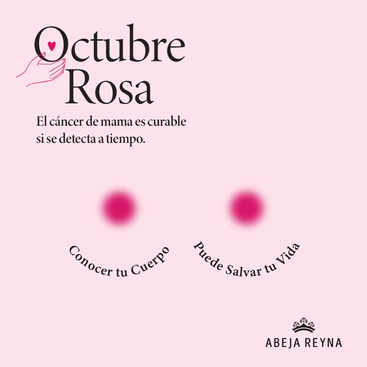 Prevén el cáncer de mama, autoexplórate – Abeja Reyna